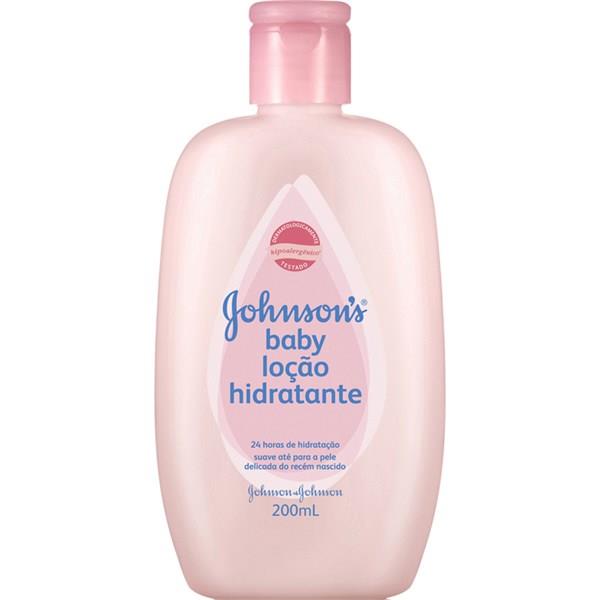 Loção Hidratante Johnson Rosa 200ml