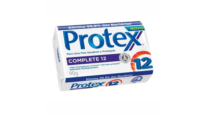 Sabonete em Barra Protex Complete 12 Antibacteriano 90g