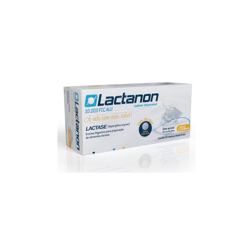 Lactanon 10000 FCC ALU 30 tabletes dispersíveis