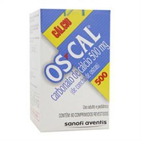 Os-Cal D 500mg+400ui 60 comprimidos revestidos