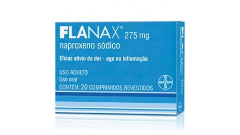 Flanax 275 mg com 20 Comprimidos | Farma 22