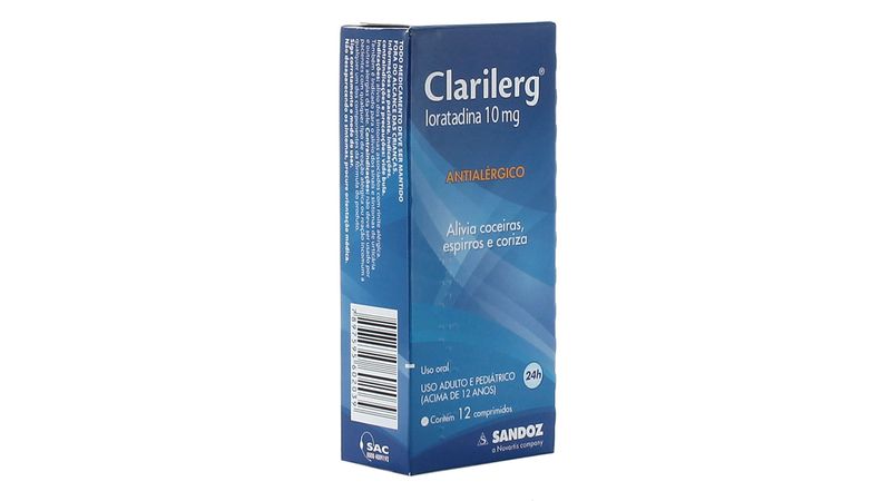 Clarilerg 10mg 12 comprimidos