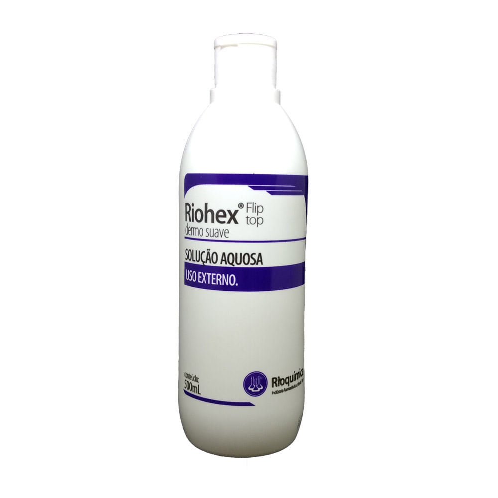 Riohex 0,2% Solucao Aquosa Dermo Suave 500ml