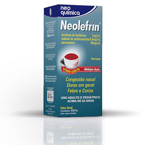 Neolefrin Xarope Sabor Cereja 60ml