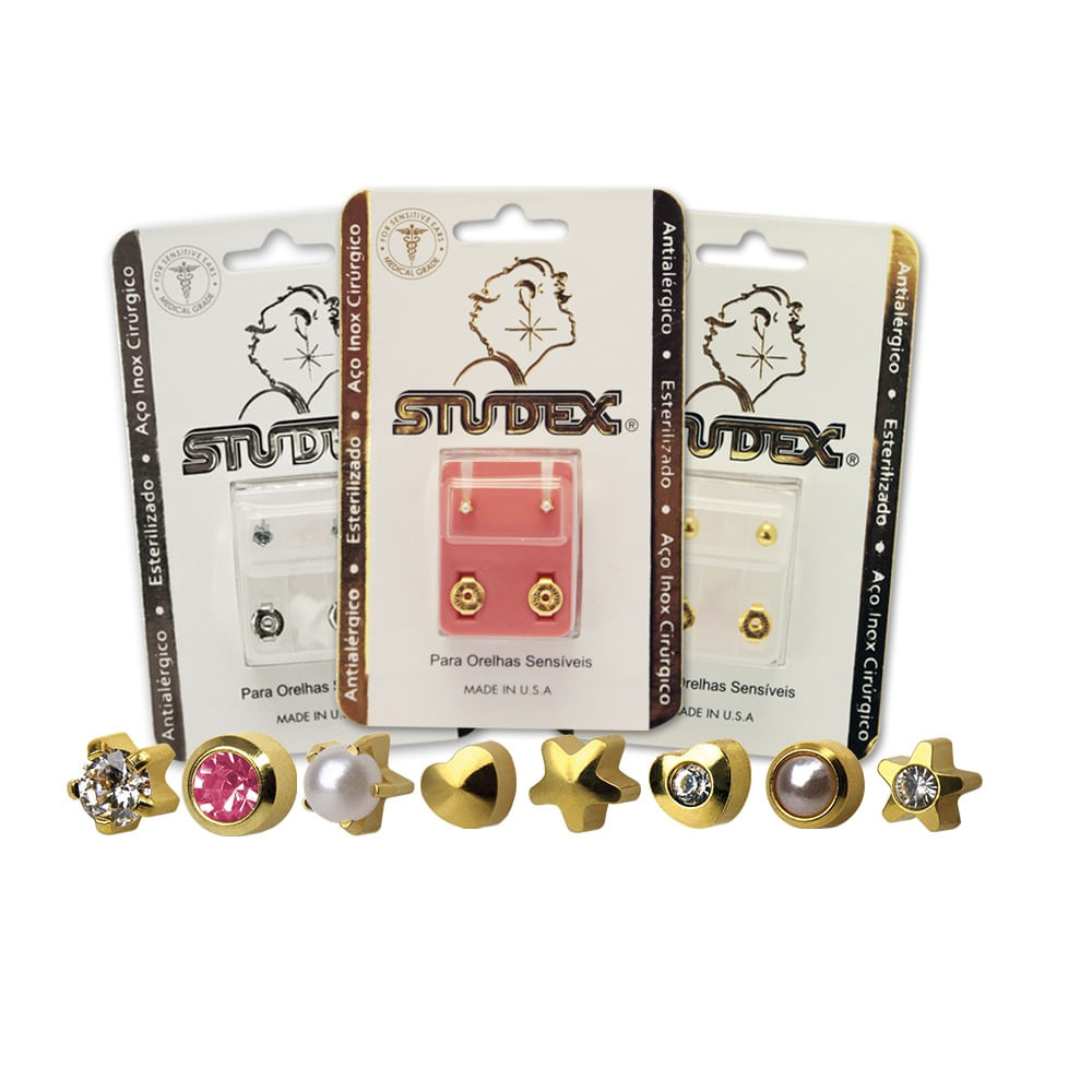 Brincos Studex