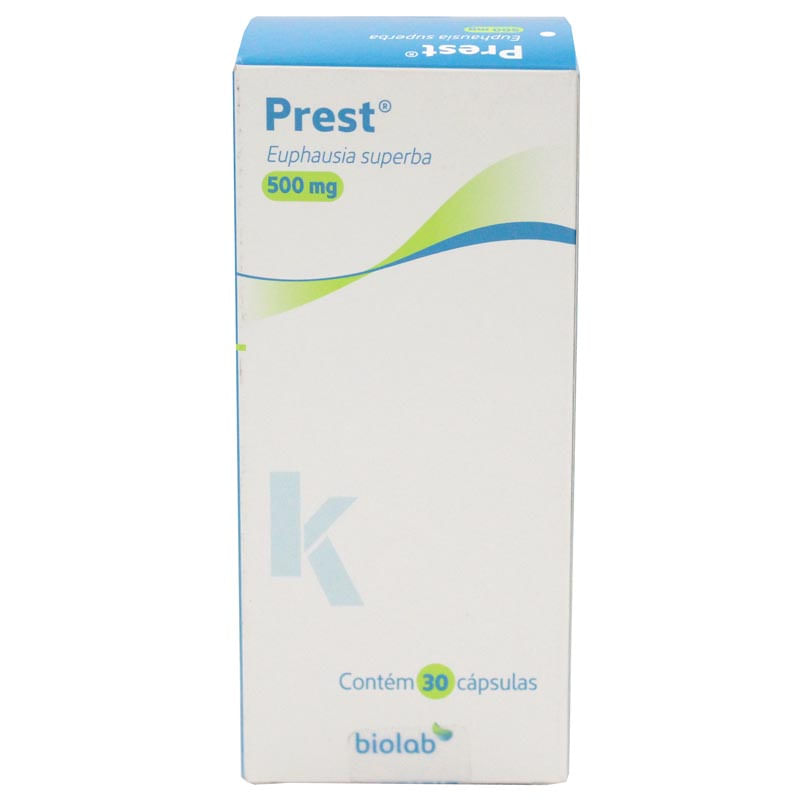 Prest 500mg 30 Capsulas