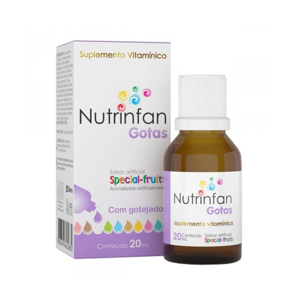 Comprar Nutrinfan Gotas 20ml | Suplemento Vitamínico | Farma 22