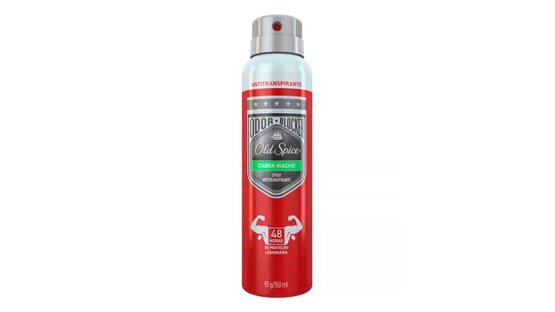 Desodorante Old Spice Cabra Macho Spray Antitranspirante 48h 150ml
