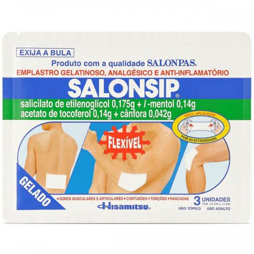 Emplastro Salonsip Flexivel 3 unidades