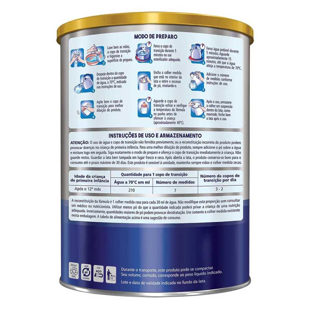 Ninho Nutrigold Formula Infantil 800g