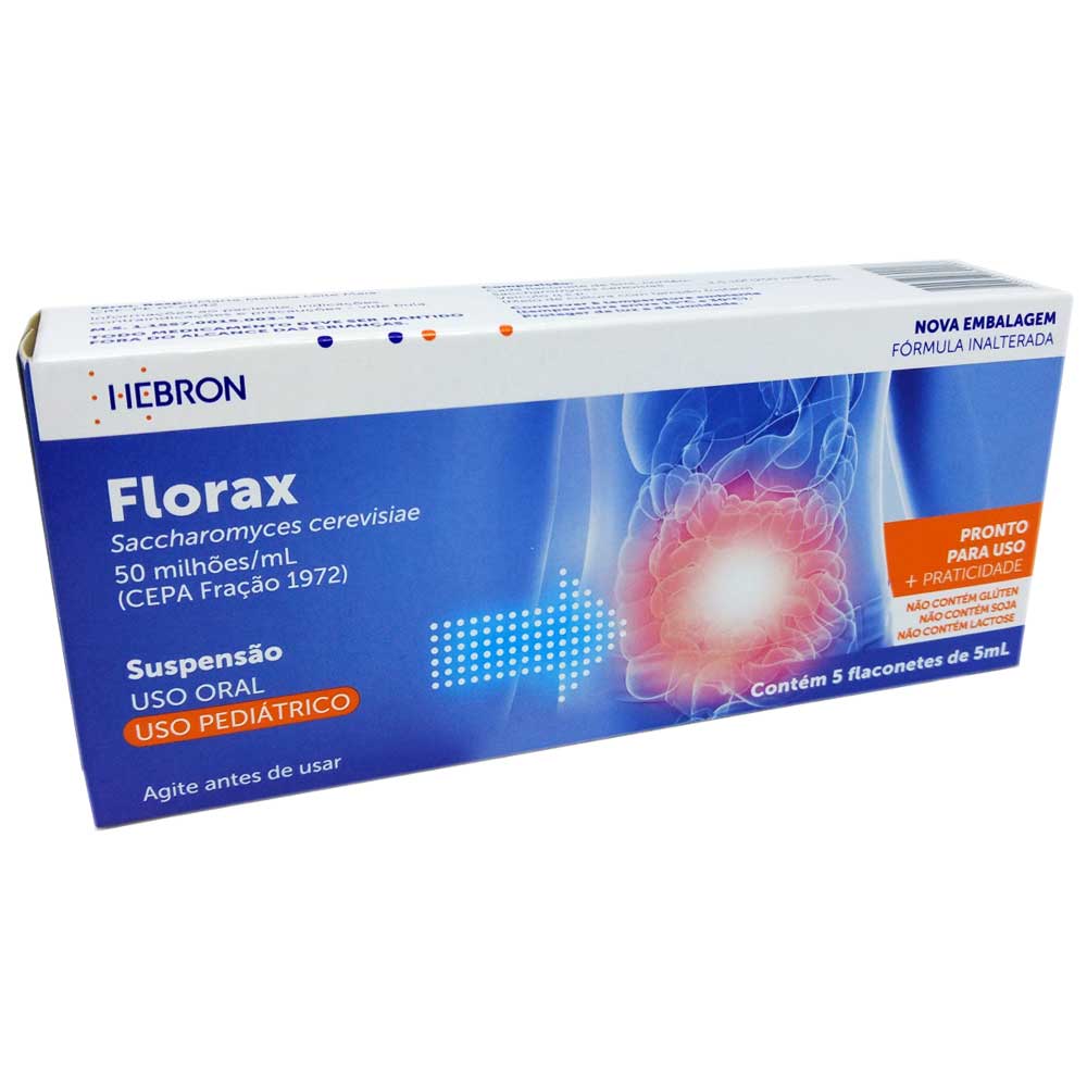 Florax Pediátrico 5 flaconetes de 5mL