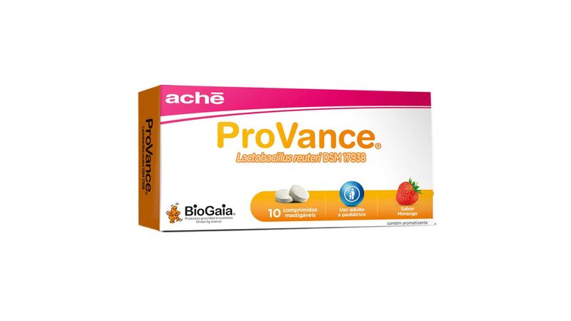 Provance Sabor Morango 10 comprimidos