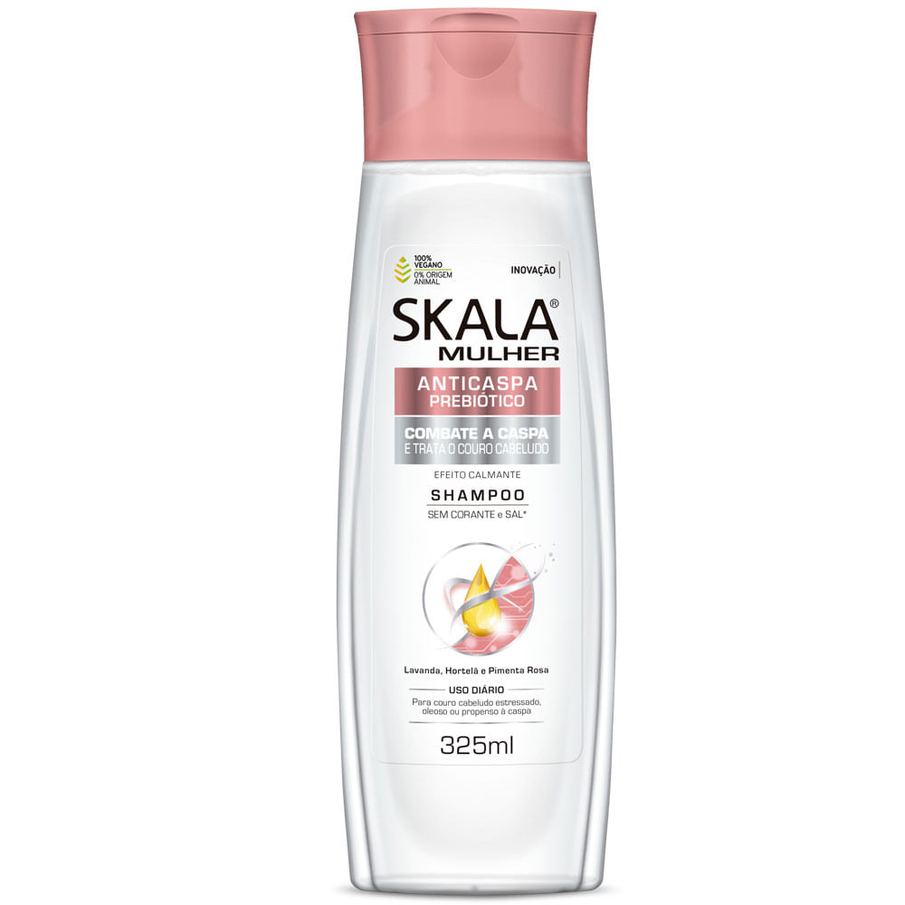 Shampoo Skala Mulher Anticaspa 325ml
