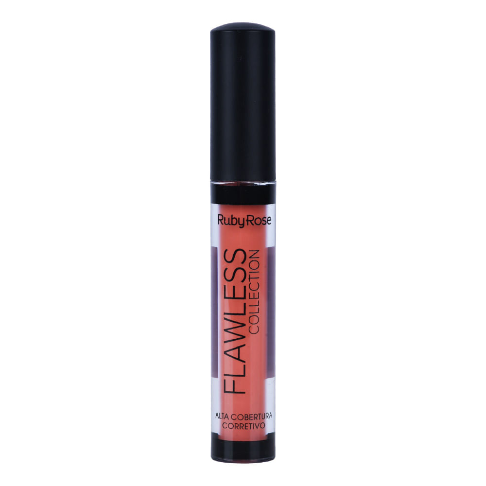 Corretivo Ruby Rose Flawless Collection cor Laranja 5 HB 8090