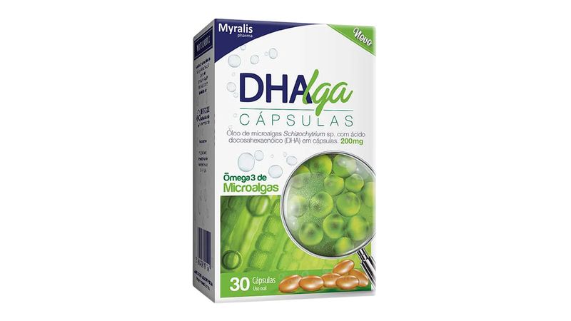 DHAlga 200mg 30 capsulas
