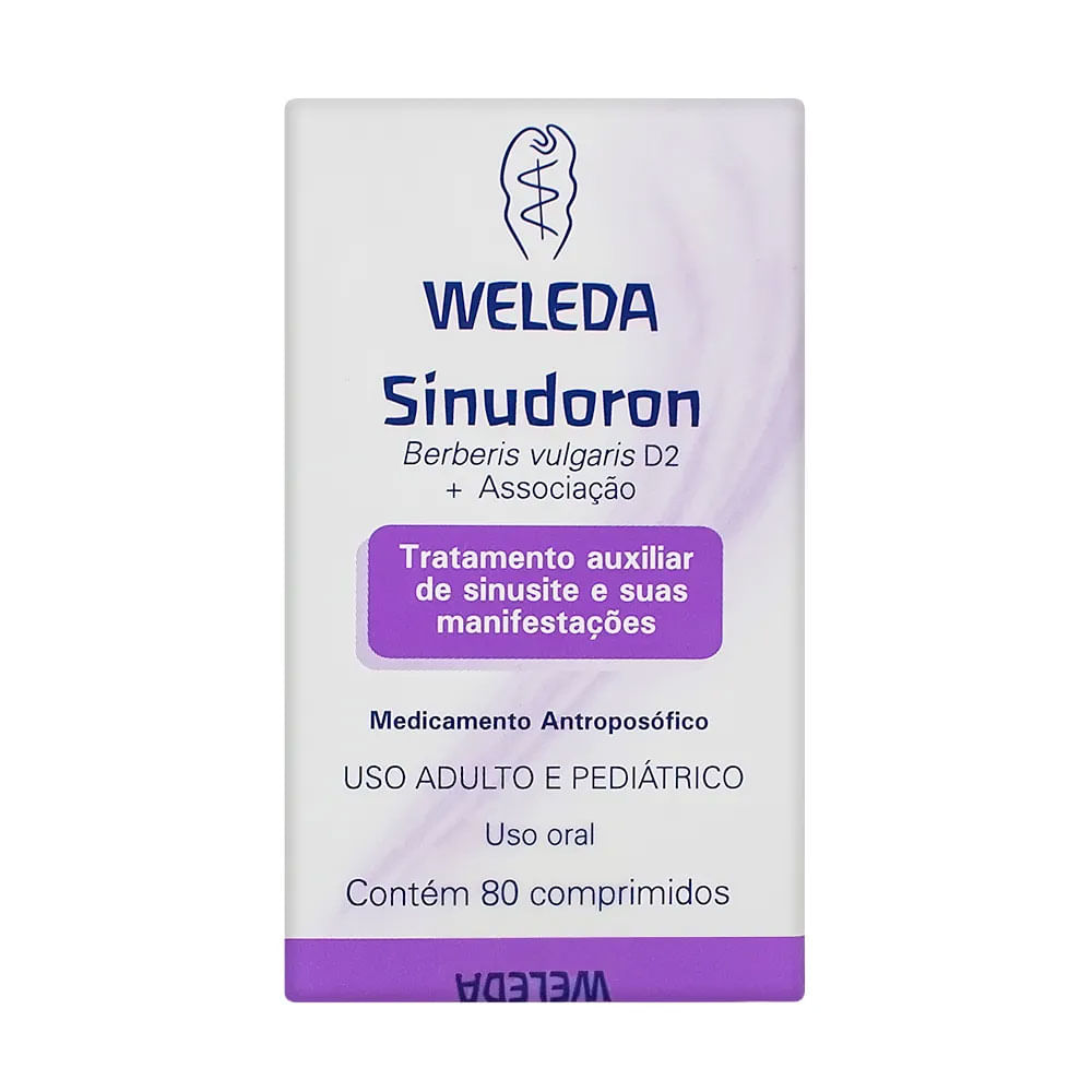 Sinudoron Weleda 80 comprimidos