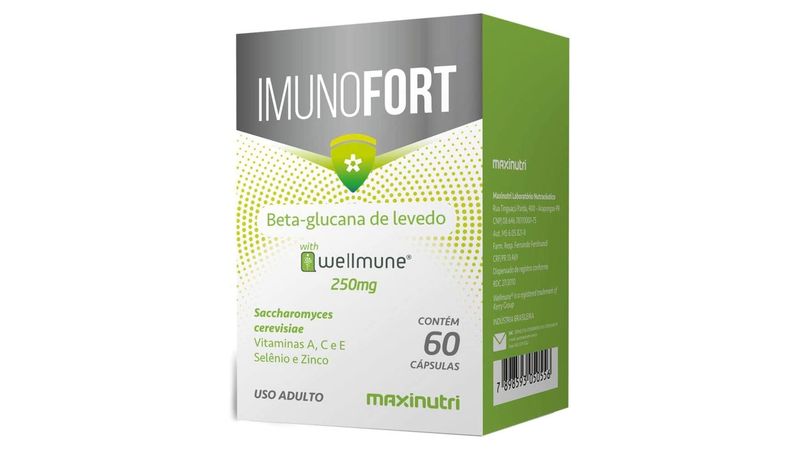 Imunofort 250mg Maxinutri 60 capsulas