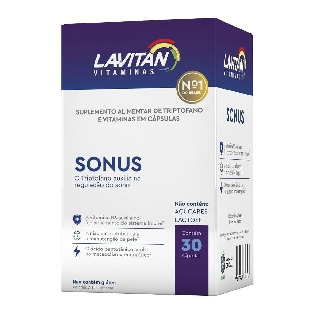 Lavitan Sonus 30 capsulas