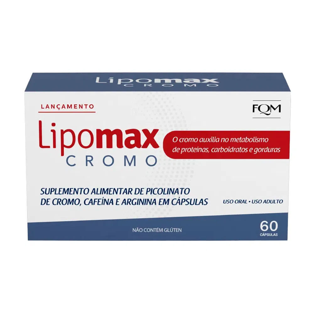 Lipomax Cromo 60 Capsulas