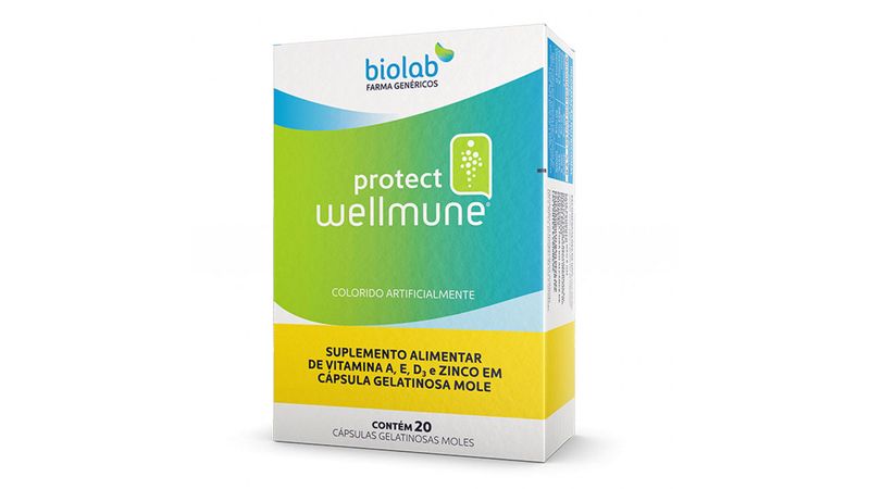 Protect Wellmune 20 Capsulas Gelatinosas Moles