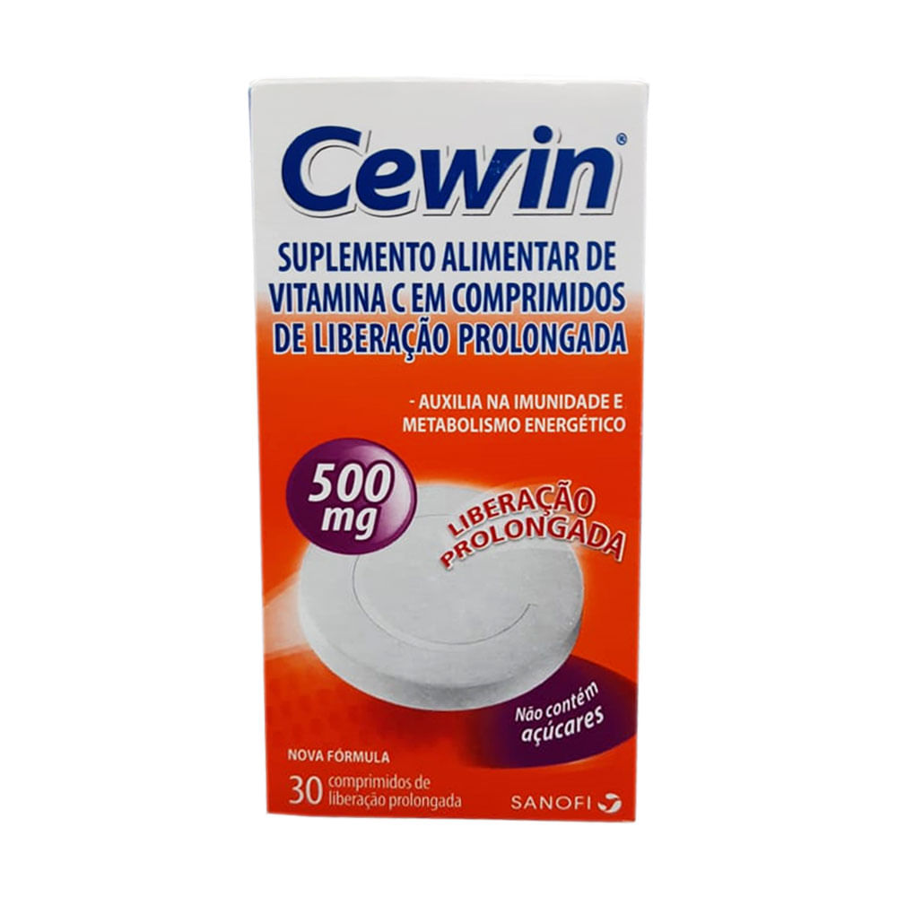 Cewin 500mg 30 Comprimidos de Liberacao Prolongada