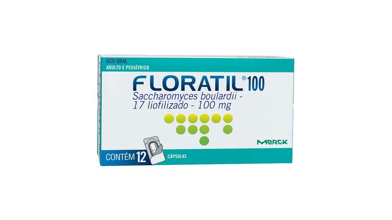 Floratil 100mg 6 Capsulas
