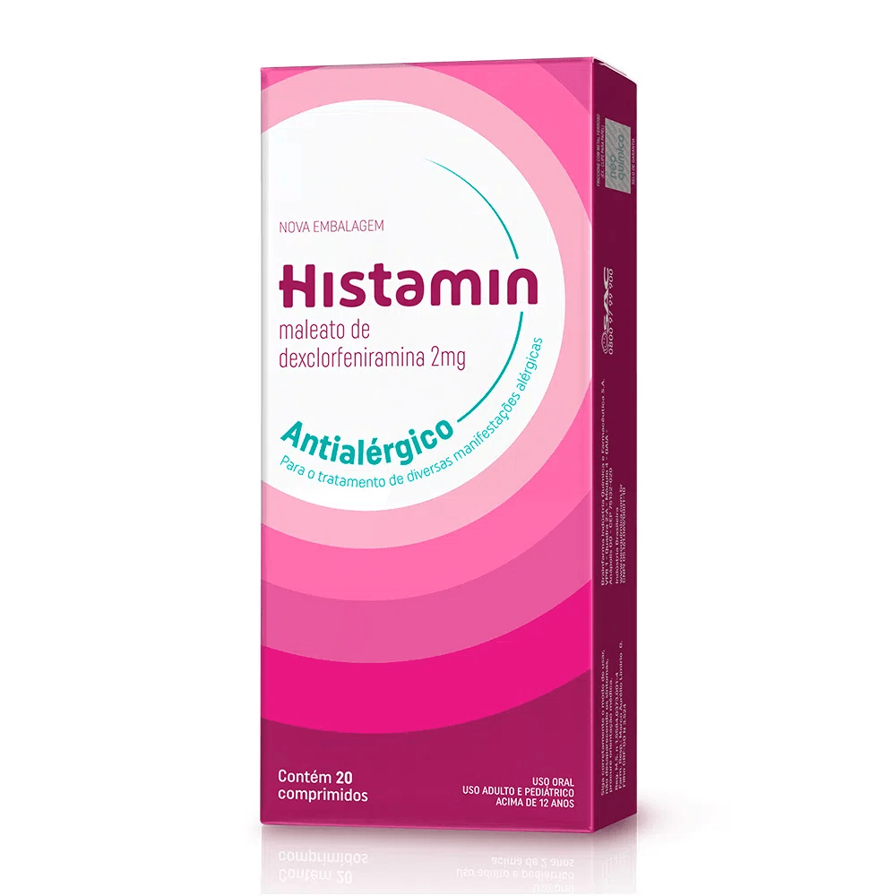 Histamin 2mg 20 comprimidos