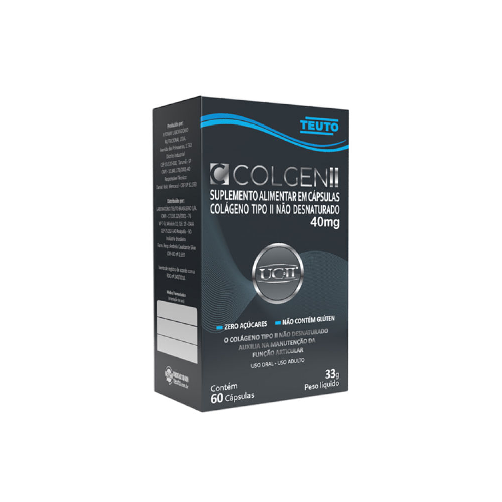 Colgen II 40mg 60 capsulas