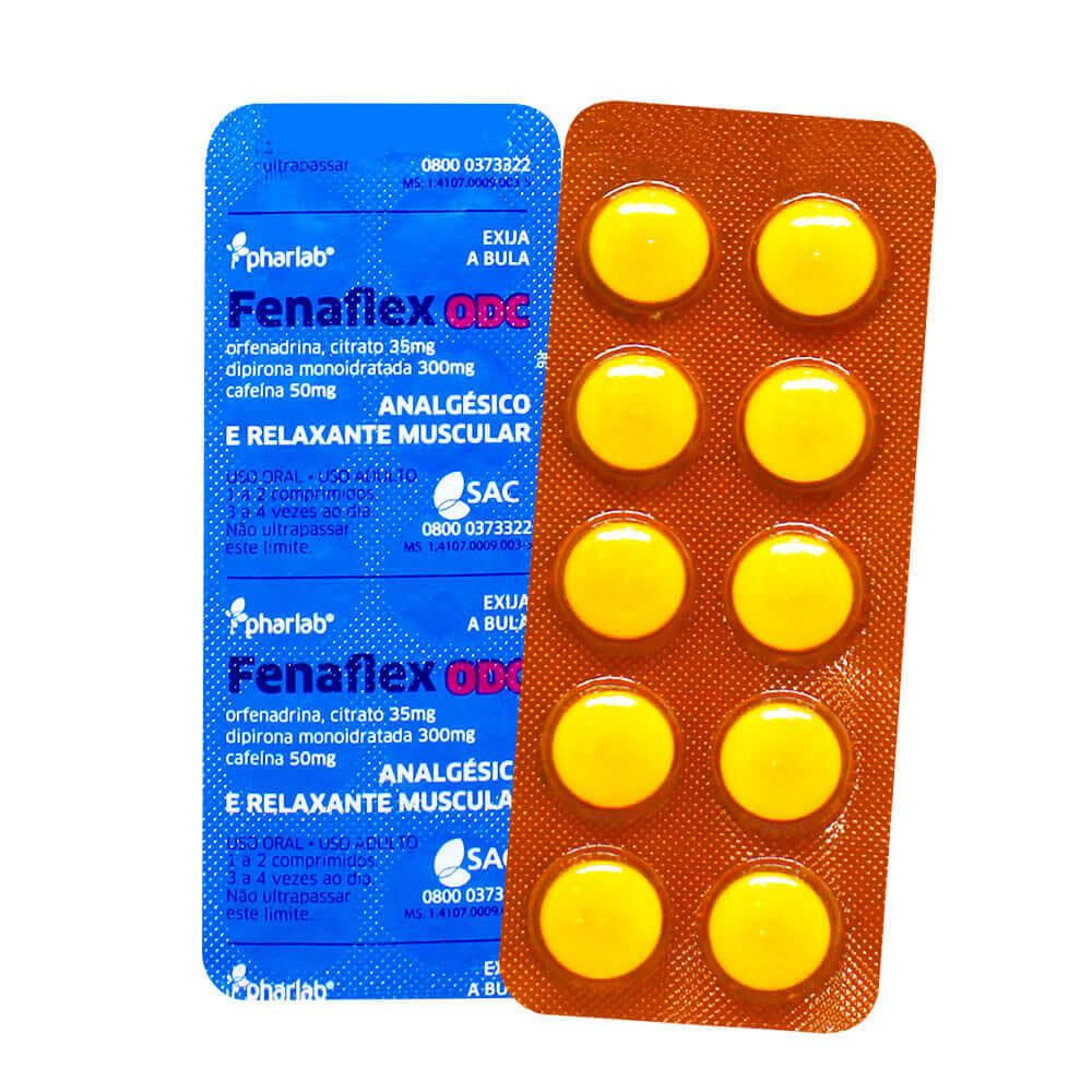 Fenaflex ODC 10 comprimidos
