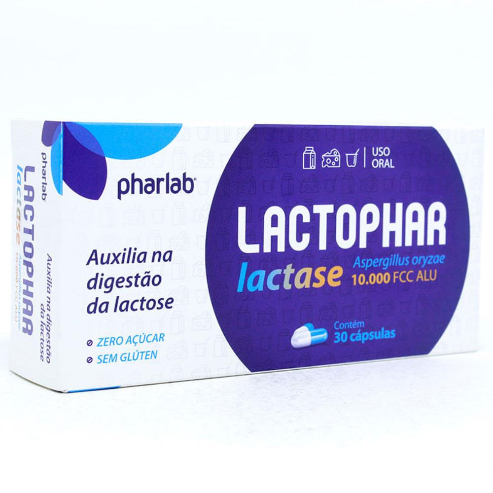 Lactophar 10000FCC 30 capsulas