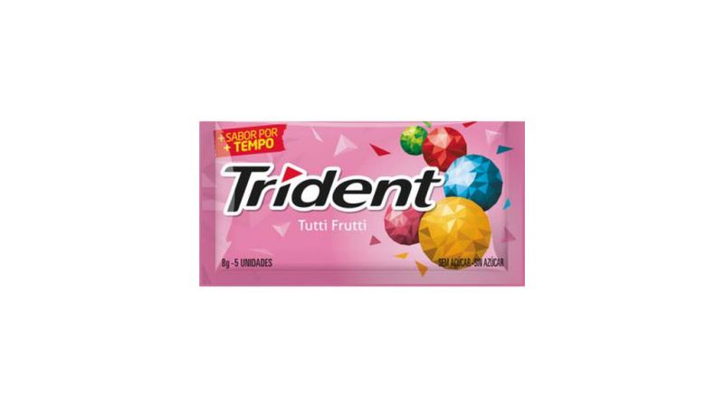 Trident Tablete Tutti Frutti