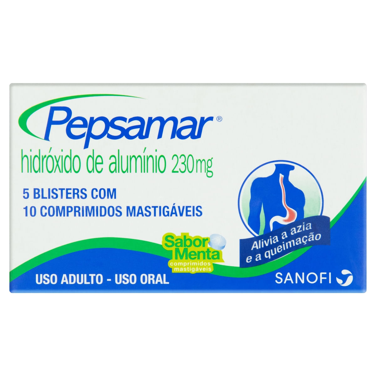 Pepsamar 230mg 50 comprimidos