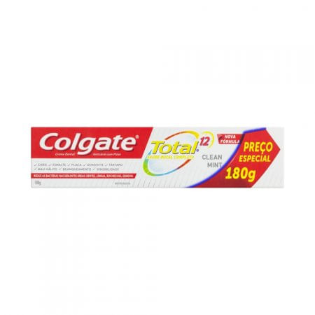 Creme Dental Colgate Total 12 Clean Mint 140G