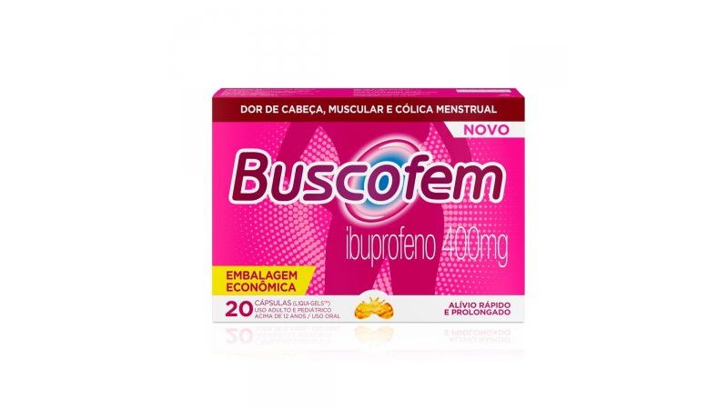 Buscofem 400mg 20 Capsulas