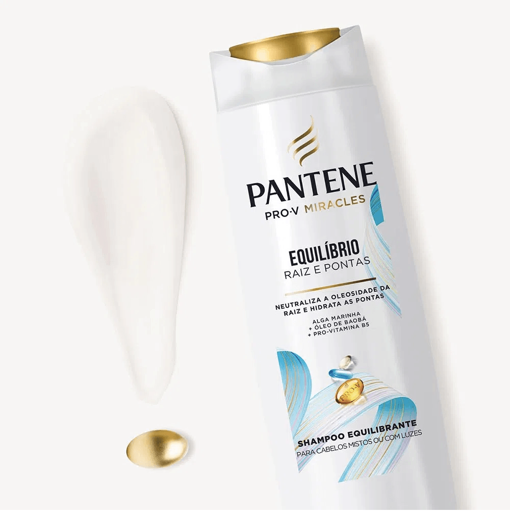 Shampoo Equilíbrio Raiz e Pontas Pantene 300ml