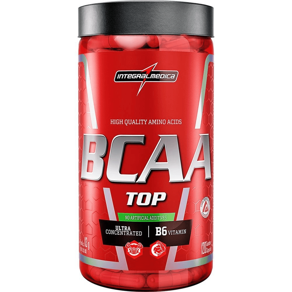 Bcaa Top Ultra Concentrado 120 Cápsulas