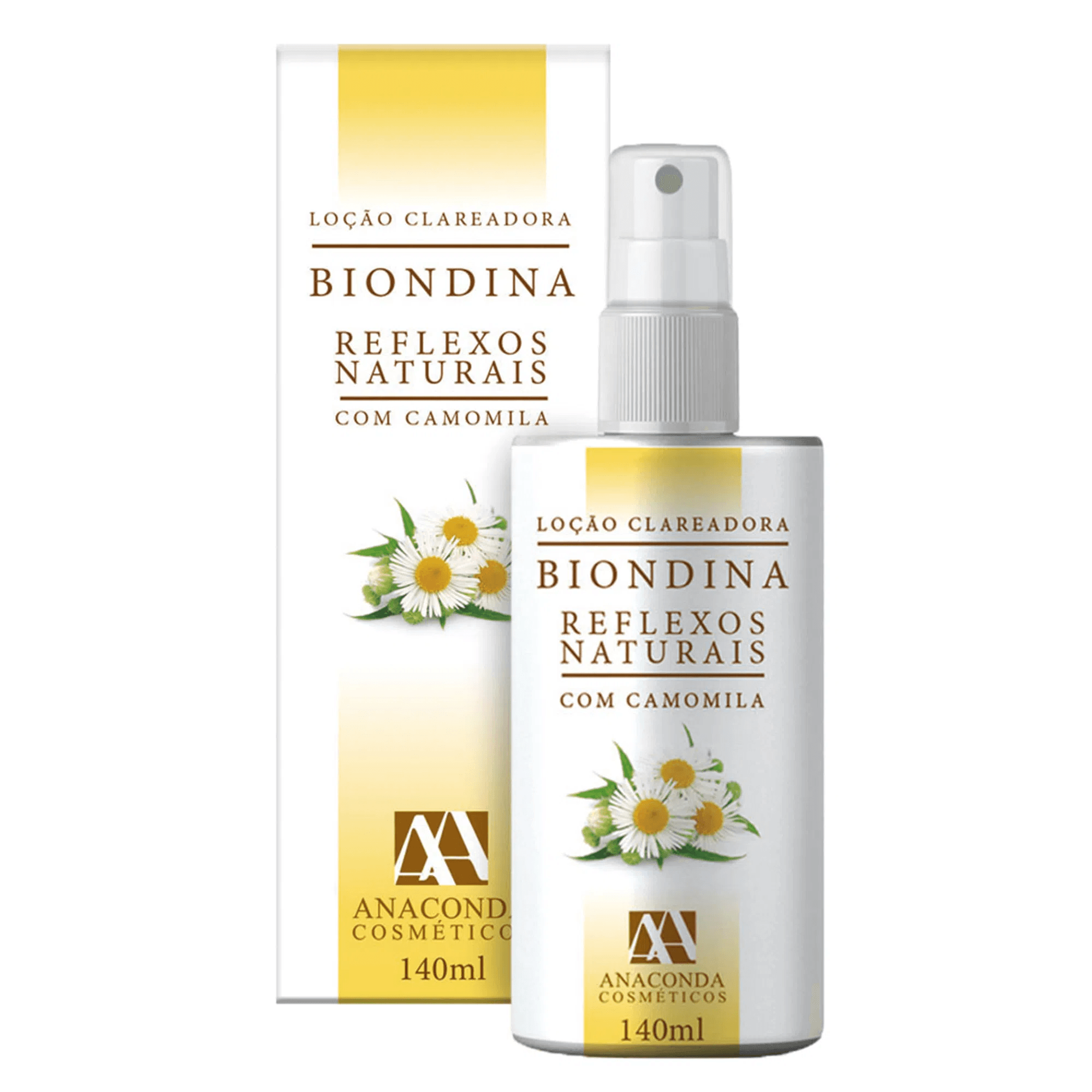 Loção Clareadora Biondina Com Camomila 140ml