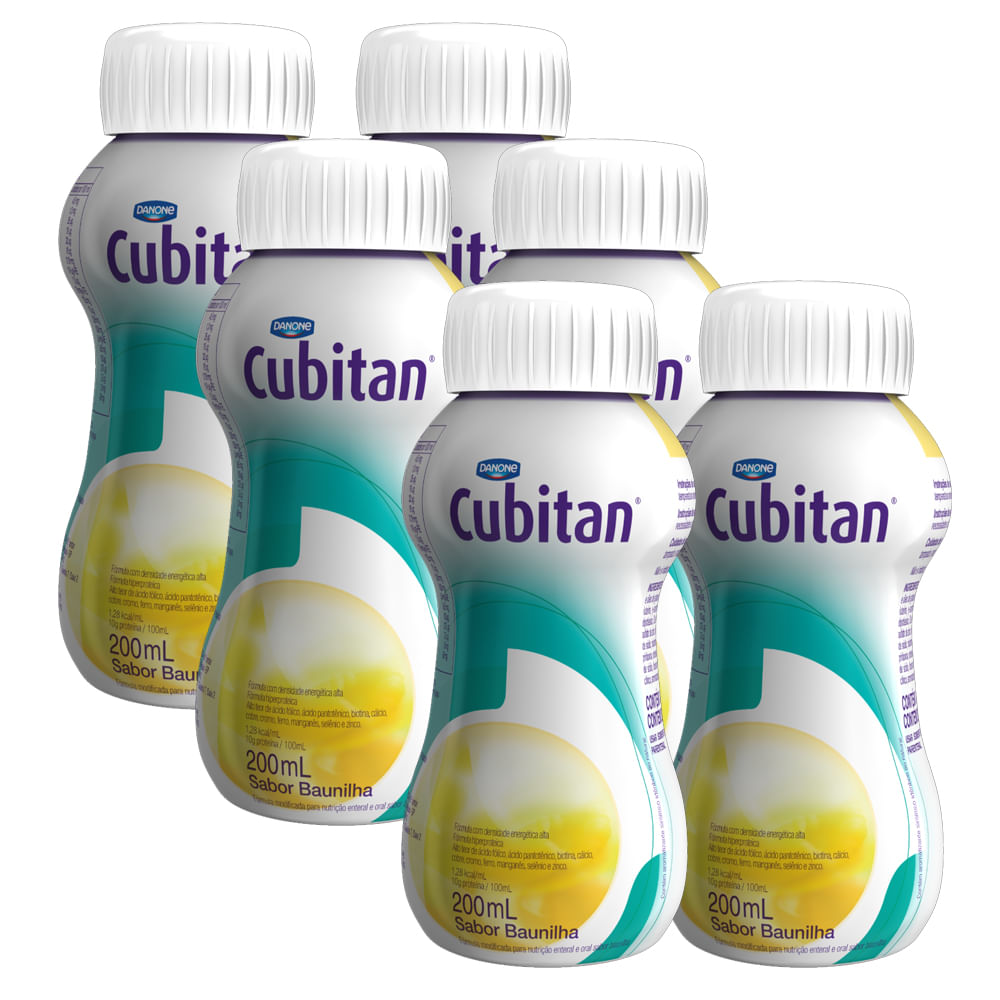 Cubitan Baunilha: kit com 12 unidades de 200ml | Farma 22
