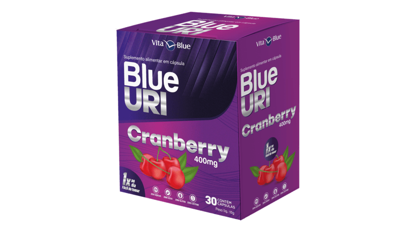 Compre suplemento alimentar Blue Uri Cranberry Vita Blue