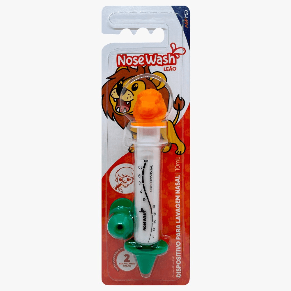 Seringa para Lavagem Nasal Nose Wash Leão 1 unidade