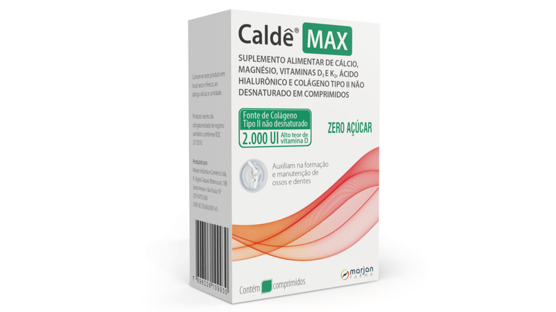 Suplemento Alimentar Caldê Max 2.000UI 60 comprimidos
