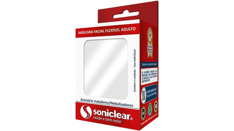 Comprar máscara flexível inalação Soniclear adulto