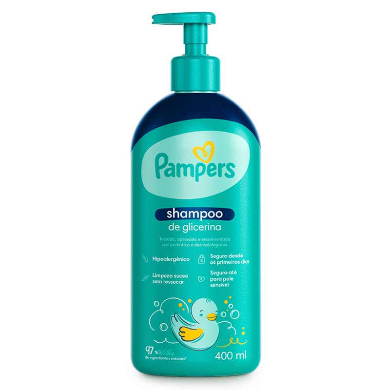 Melhor preço shampoo Pampers Glicerina 400ml