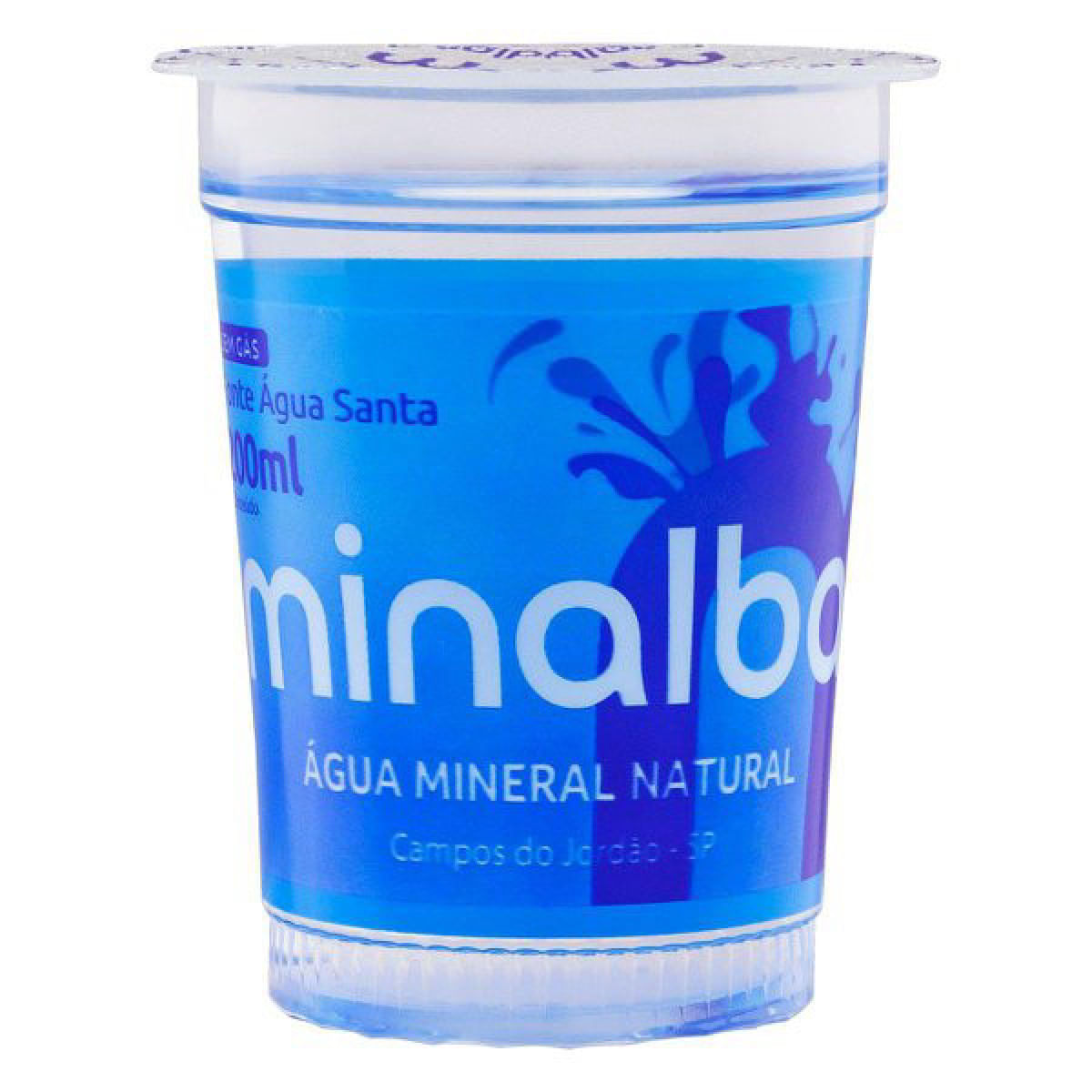 Encontre água mineral Minalba copo 200ml
