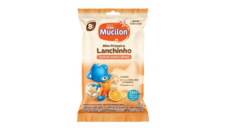 Comprar Mucilon Snack meu primeiro lanchinho 35g