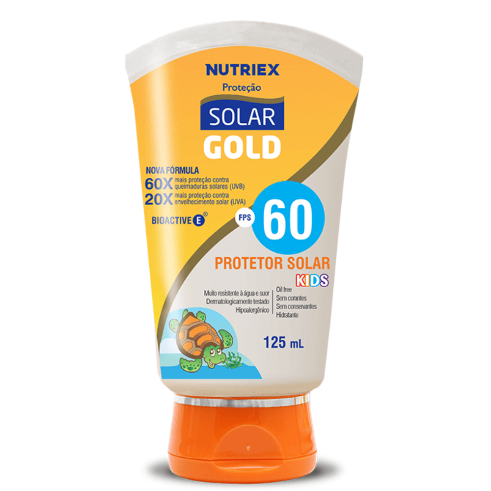 Menor preço protetor solar kids Solar Gold FPS60