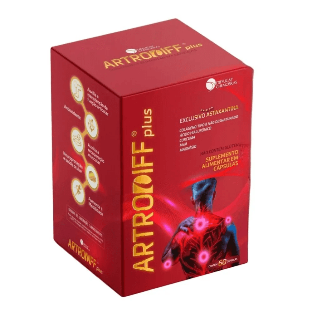 Artrodiff Plus - Suplemento para Articulações 60 Cápsulas
